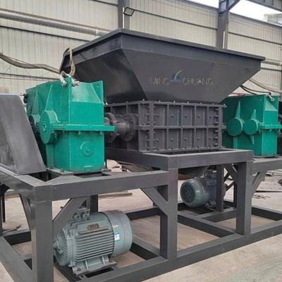China Volledige betaling grondstoffen oude koffer speelgoed auto alle krachtige bagage dubbele as shredder Te koop