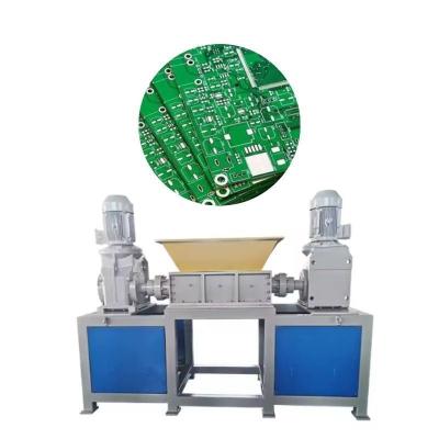 Cina Mini 400 Flat Knife Crusher Shredder a due assi per vecchie schede di circuiti elettronici in vendita