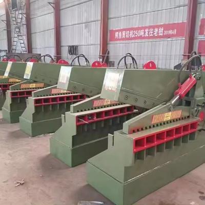 China Recycling-Blattmetall Alligator Schere Maschine mit 8 Schnitte pro Minute von Motor zu verkaufen