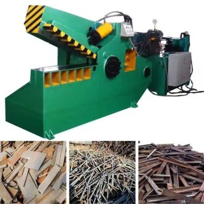 China Recycling Plaatmetalen Alligator Scheermachine met 8 snijden per minuut van de motor Te koop