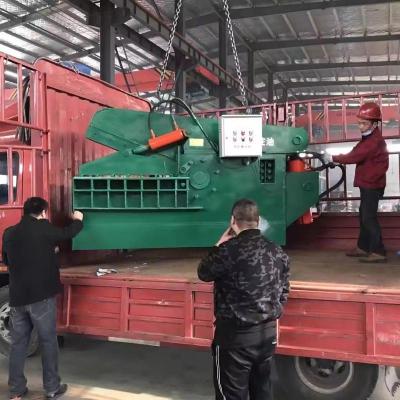 China Recycling Plaatmetalen Alligator Scheermachine met 8 snijden per minuut van de motor Te koop