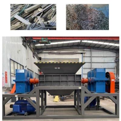 Cina Trituratore a doppio albero per rifiuti di alluminio e metallo completamente automatico per la domanda dei clienti da 4000 kg in vendita