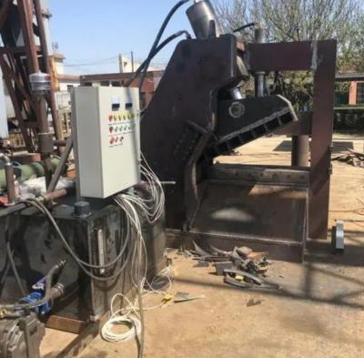 China MC-450 stalen staaf voor het snijden van tijgerhoofd Hydraulische scheermachine voor stalen plaat bloem Te koop