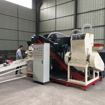 China PLC Control Copper Cable Wire Crusher Granulator Recycling Machine for 24/7 Recycling for sale