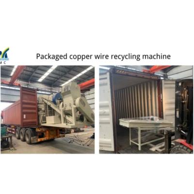 China SKD-11 Cutter Automatic Cable Stripping Machine for Sorting Scrap Copper Wire Recycling for sale