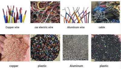 China Equipamento de separação de triturador de reciclagem de cabo de pagamento completo Máquina granulante de fio de cobre à venda