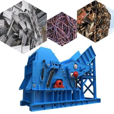 China Schrootmetalencrusher Mc Metal 600*400 Model Hammer Crusher met en Gewicht Tonnen 4,5-10 Te koop