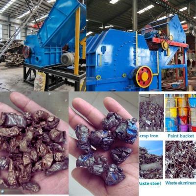 China Máquina de trituração automática de latas de alumínio elétricas hidráulicas à venda