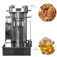 China Automatic Hydraulic Oil Press Machine 1-15kg per Batch Sesame Walnut Oil Extractor for sale