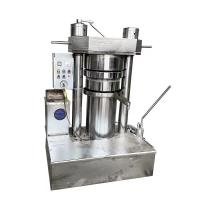 China Hydraulic Oil Press Machine 20-100kg/h for Sunflower Soybean Olive Refining for sale