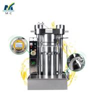 China Hydraulic Oil Press Machine 20-100kg/h for Sunflower Soybean Olive Refining for sale