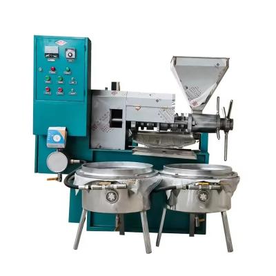 China Semi-Automatic Oil Filled Rotary Heat Press Machine for Pumpkin Seed Oil Extraction for sale