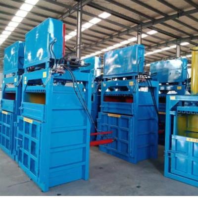 Cina Macchine di imballaggio Verticale idraulica di scarti di cartone Compressore Baler Baling Press Machine in vendita