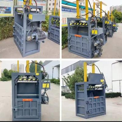 China Vertical Wool Baler Hydraulic Scrap Tires Press Machine with Shipping Cost Included for sale