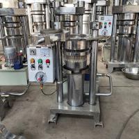 China Automatic Hydraulic Cold Press Oil Extraction Machine 20-100kg/h for Peanut Soybean for sale