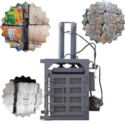 China Waste Shampoo Bottle Plastic Baling Compressor Machine in Cuboid Shape for Disposing for sale