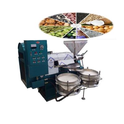 China Sunflower Seed Oil Cold Pressing Spiral Oil Processing Equipment for Horizontal Operation for sale