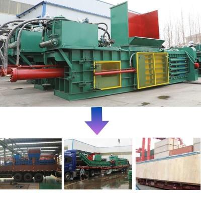 Cina Indumenti da riciclo con forma di prodotto finale di cuboide o di cubo utilizzando una compressa idraulica in vendita