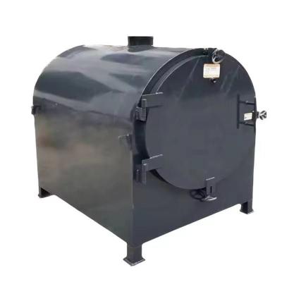 China High Productivity Carbonization Furnace for Wood Airflow Horizontal Charcoal Stove for sale