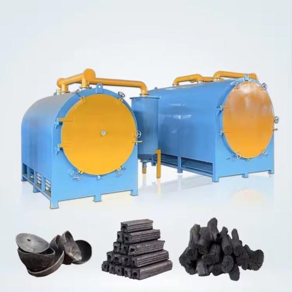 Quality Effective Volume 9 Cubic Metre Horizontal Carbonization Furnace for Charcoal for sale
