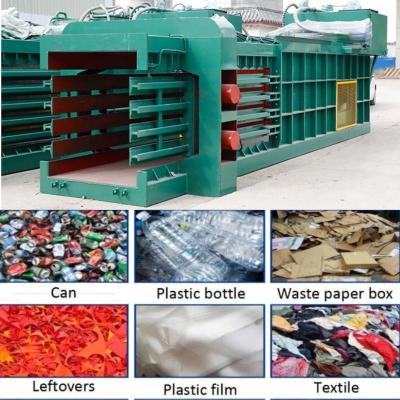 Cina Pressione di 160 Kn Baler idraulico personalizzato per carta ondulata rifiuti bottiglia per animali domestici di plastica in vendita