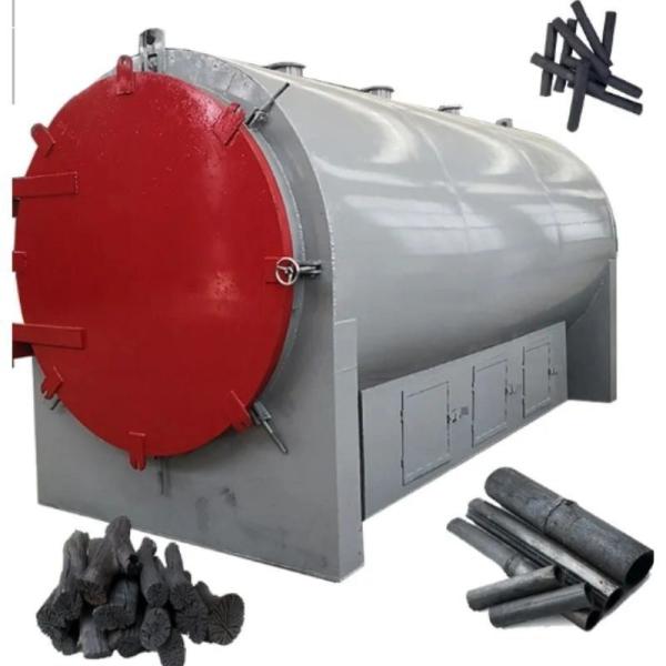 Quality MC-T-90 Pine Fruit Tree Wooden Charcoal Carbonization Machine with 1200 Kg for sale