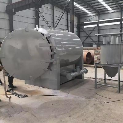 China Smokeless 5400*2200*2200 mm Coconut Shell Carbonization Furnace for Charcoal Making for sale