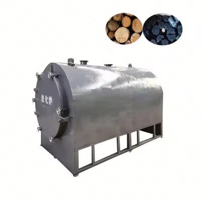 China Smokeless 5400*2200*2200 mm Coconut Shell Carbonization Furnace for Charcoal Making for sale