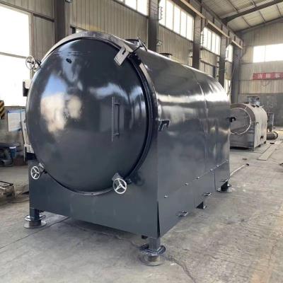 China Smokeless 5400*2200*2200 mm Coconut Shell Carbonization Furnace for Charcoal Making for sale