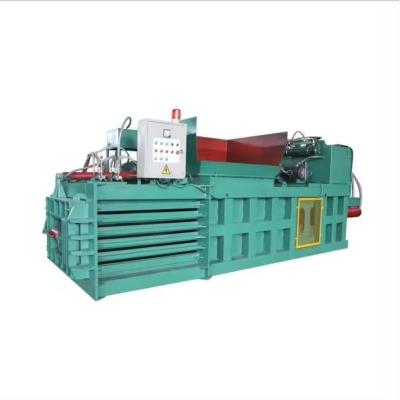 China Horizontal Baler for Waste Cut Fabric Baling Machine and 24 Hours After-sales Service for sale