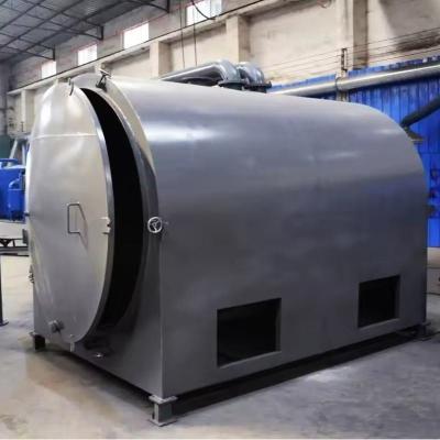 Cina Capacità Legno Riciclo Rami di tronco Biochar Barbecue Macchine per la produzione di carbone da legna in vendita