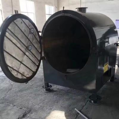 Cina Capacità Legno Riciclo Rami di tronco Biochar Barbecue Macchine per la produzione di carbone da legna in vendita