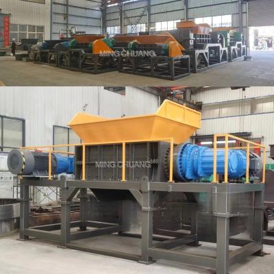 China Heavy Duty Double Shaft Shredder Machine Metal Shredder Price For Sale Turkey France Chile Romania Thailand for sale