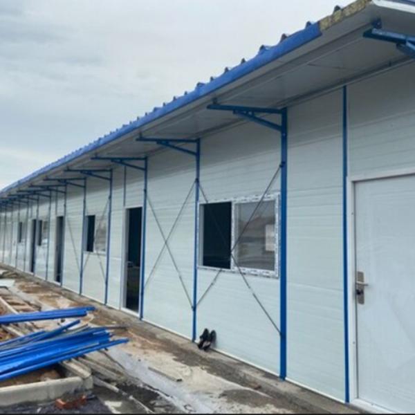 Quality Anti Corrosive Coating Standard Single Story Container Homes With Rock Wool for sale