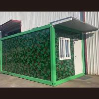 Quality Living Office Storage Standard Single Level Container Homes 40ft With Steel Door for sale