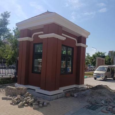 China Modular Service Desk Detachable Reusable Integrated Shipping Container Booth for sale