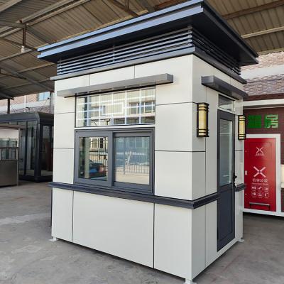 China 20ft Energy-Saving Insulated Toll Booth for Outdoor Parking with Quick Installation for sale