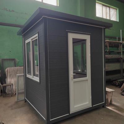 China Heavy-Duty High-Strength Q355 Steel Security Booth with Grade 12 Wind Resistance and Grade 7 Earthquake Resistance for sale