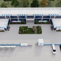 Quality Spacious Interior Multi Story Shipping Container Homes Modern Design For Living for sale
