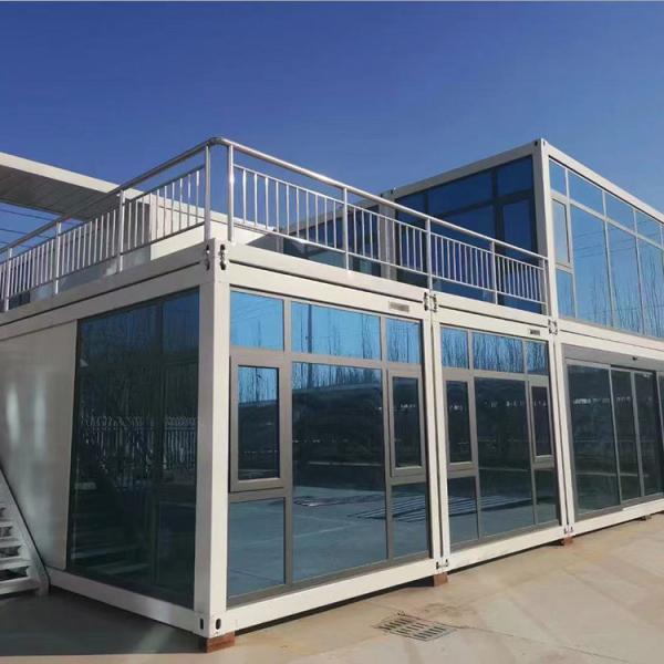 Quality Sustainable 2 Bedroom Prefab Container Homes with Environmental Friendly for sale