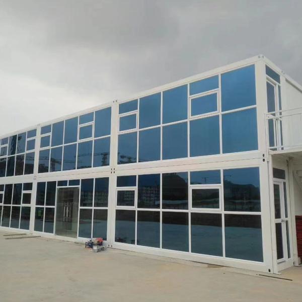 Quality Galvanized Steel Multi Story Shipping Container Homes In The Inner Corridor for sale