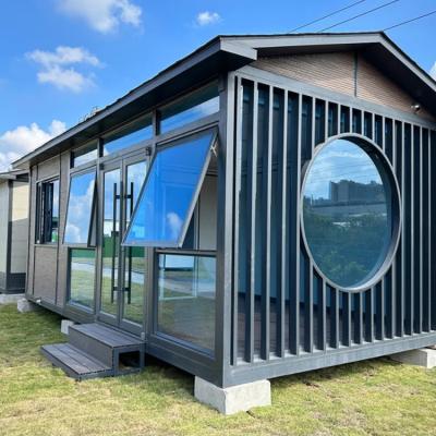 China Carga de vento 50m/S Casa de contêineres de transporte pré-fabricada com janela deslizante de PVC e capacidade de carga de 150 kg/m2 à venda