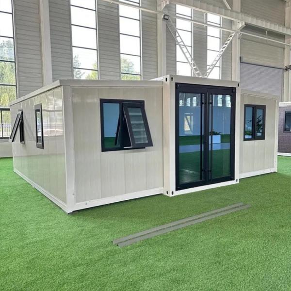 Quality Standard Single Story Container Homes Constructed With Laminate Flooring PVC for sale