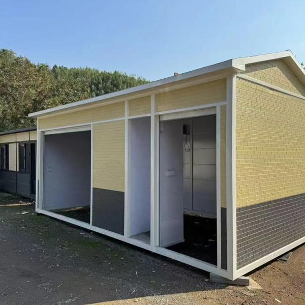 Quality Aluminum Sliding Window And 2.5mm Wall Single Story Container Homes Customizable for sale