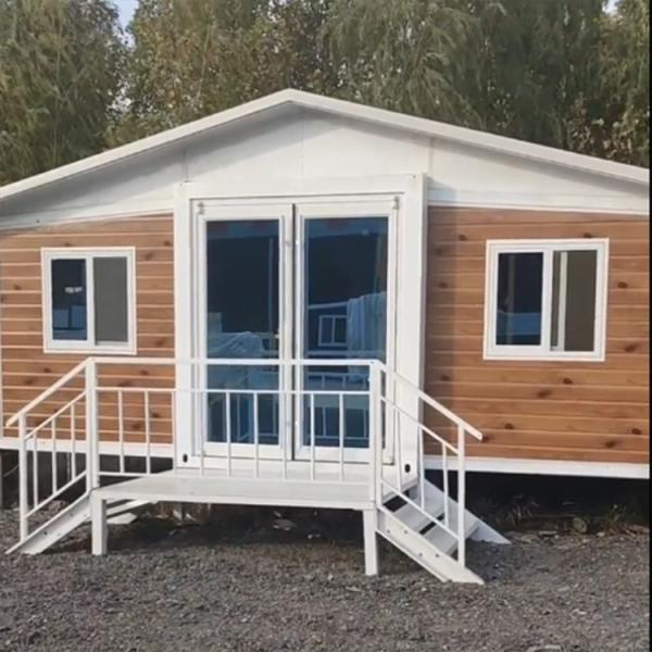 Quality Modern White Fprefab Folding Container House / Fold Up Container House for sale
