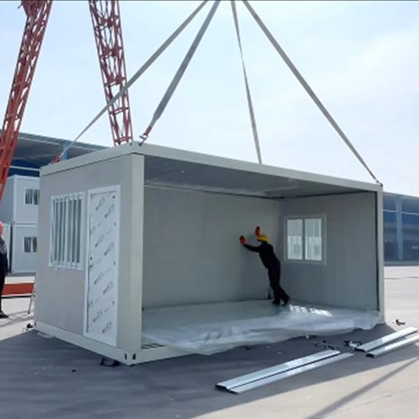 Quality Modern Foldable Container House / Light steel Container Homes Modular for sale