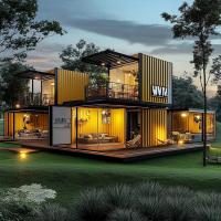 Quality Commercial Areas Creative Container Homes Mobile Models Diverse Shapes Good for sale