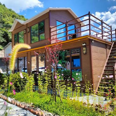 China Light Steel Villa Container House Hot Galvanized Steel with Customized Design for sale