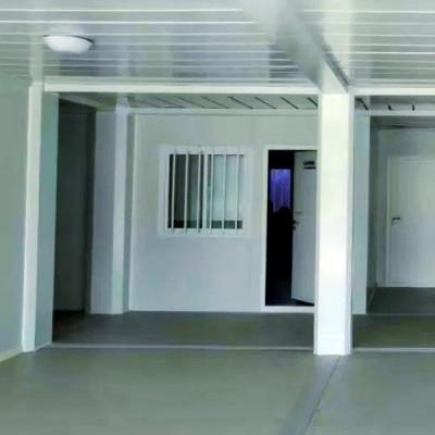 China El marco de acero es sólido y fiable. La casa de contenedores de doble capa modular, flexible y desmontable es duradera durante 15 años en venta