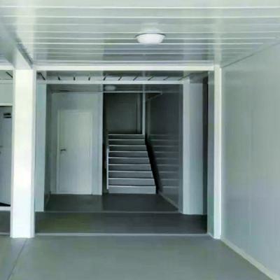 China La casa prefabricada móvil con baja inversión en costos de cimentación, pasillo interior a prueba de lluvia y paso sin preocupaciones, y protección contra incendios de nivel B1 está garantizada en venta